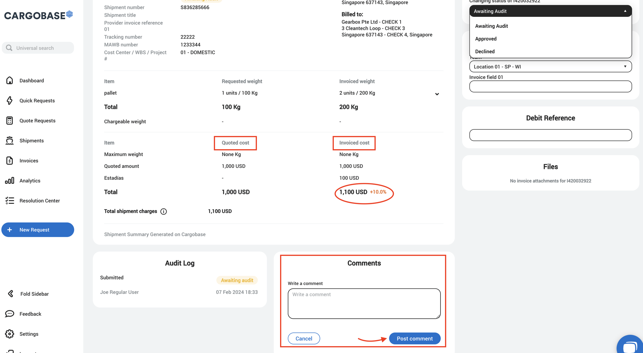 How to audit an invoice?