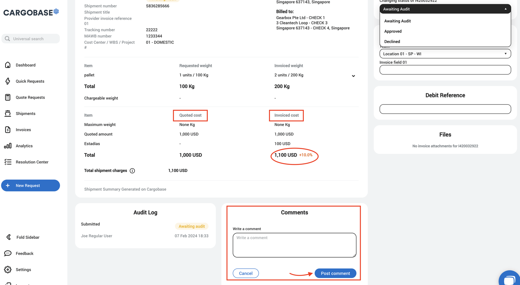 How to audit an invoice?