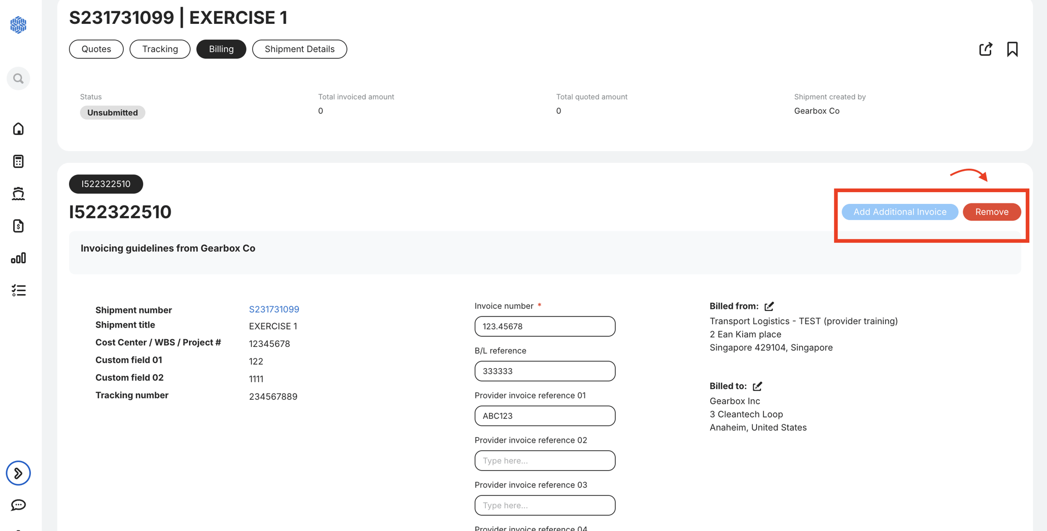 How to resubmit a Declined Invoice or Remove an Invoice?