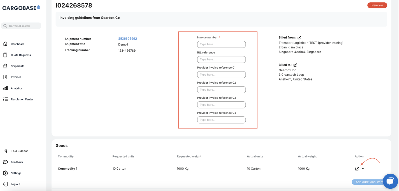 How to submit invoice or additional invoice?