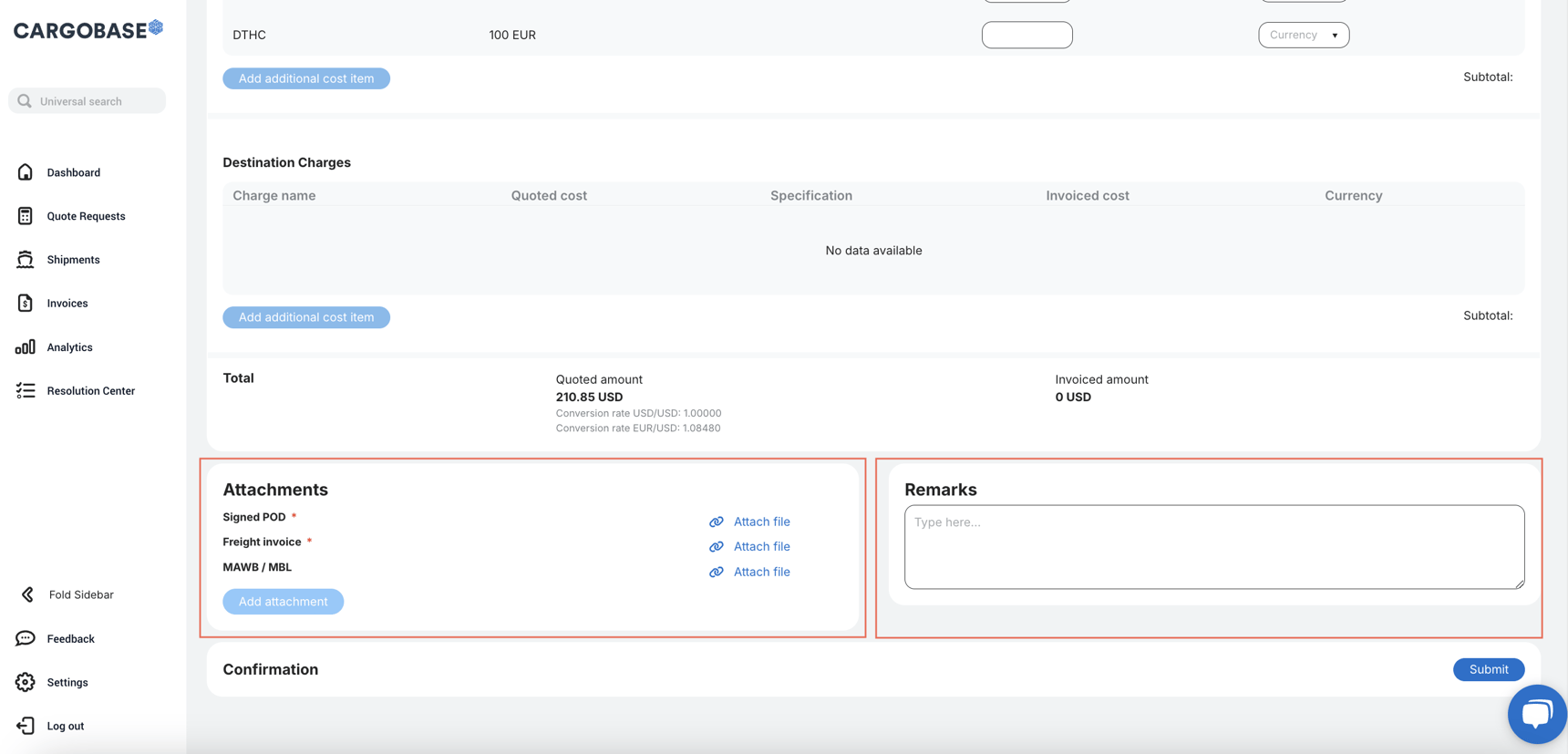 How to submit invoice or additional invoice?
