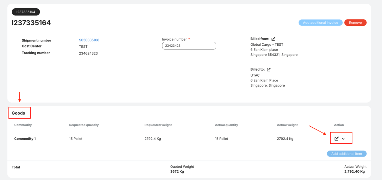 How to submit invoice or additional invoice?