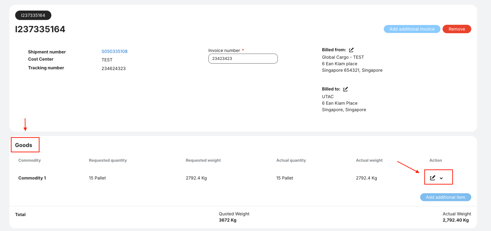 How to submit invoice or additional invoice?