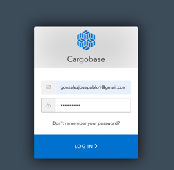 Guest User - How to login to Cargobase?